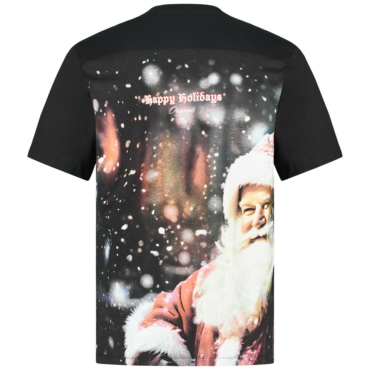 T-Shirt aus Biobaumwolle | schwarz | 8XL | 12287900/BLACK/SANTA-8XL