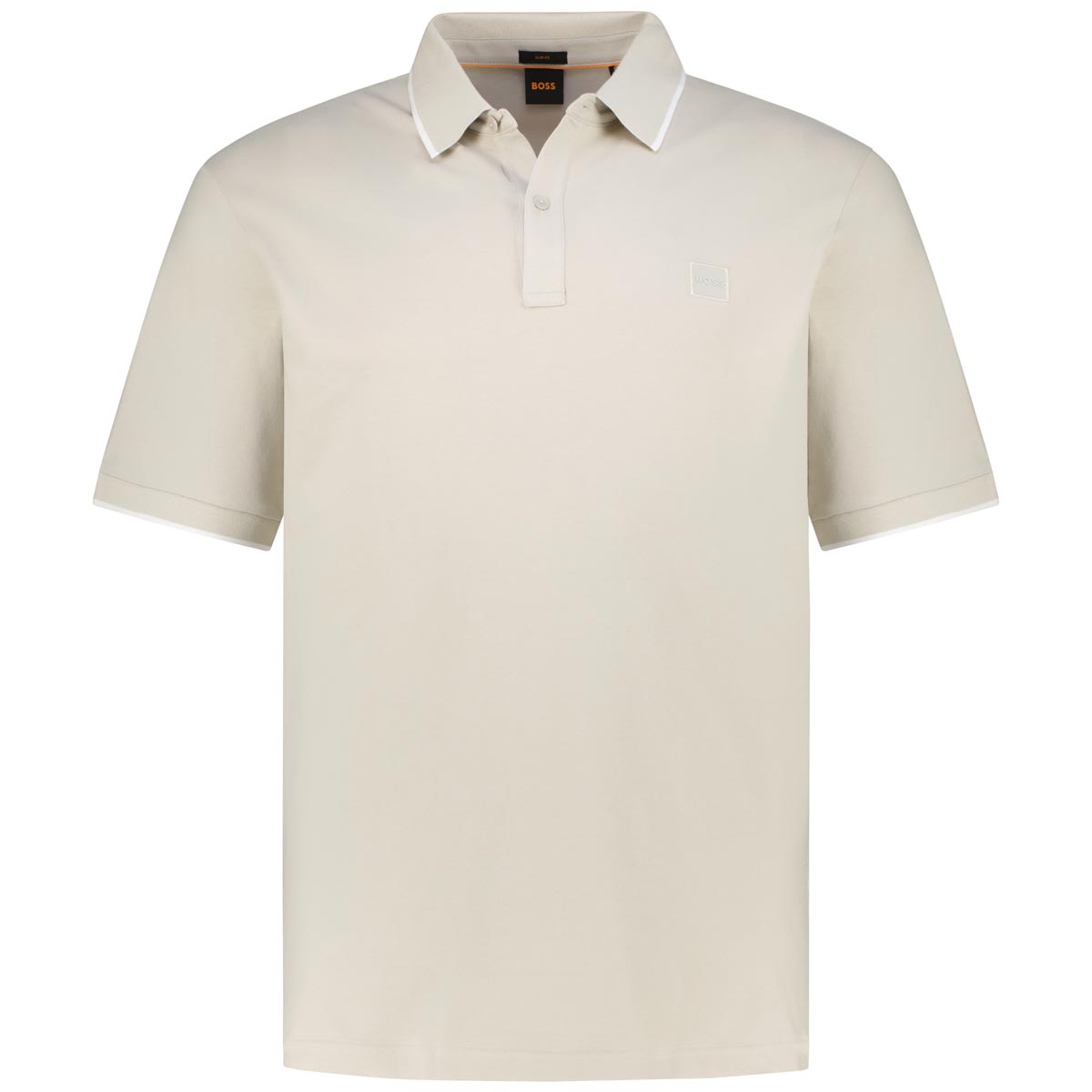 Poloshirt mit Elasthan | beige | 6XL | 50507699/271-6XL