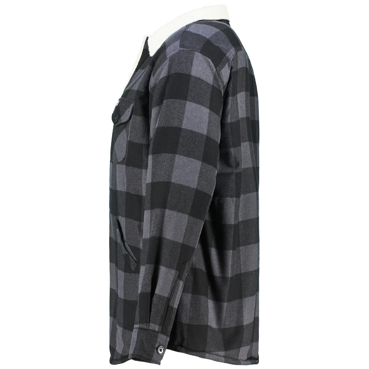 Gefütterte Jacke im Holzfäller-Stil | anthrazit | 10XL | 23878-400/GREY ...