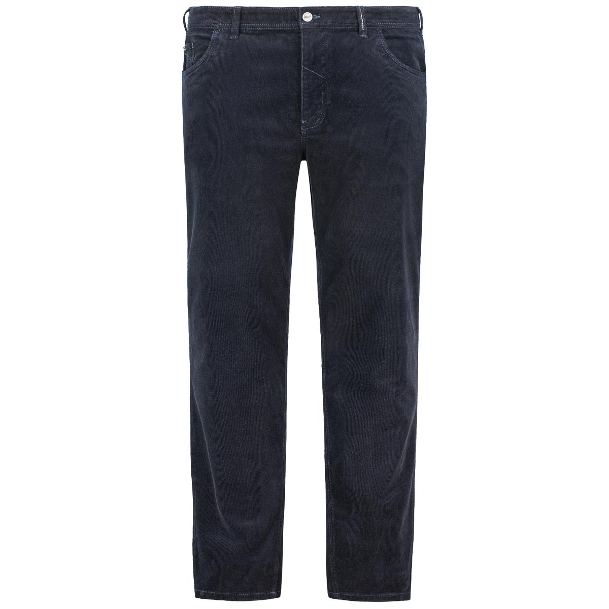 Cordhose "Milton" mit Stretch, Regular Fit | dunkelblau | 44/30 | 80101 ...